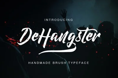 DeHangster Typeface Font | Font Download